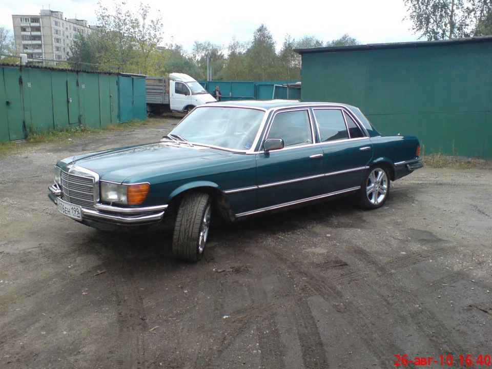 таким я его увидел — Mercedes-Benz S-Class (W116), 2,8 л, 1978 года ...