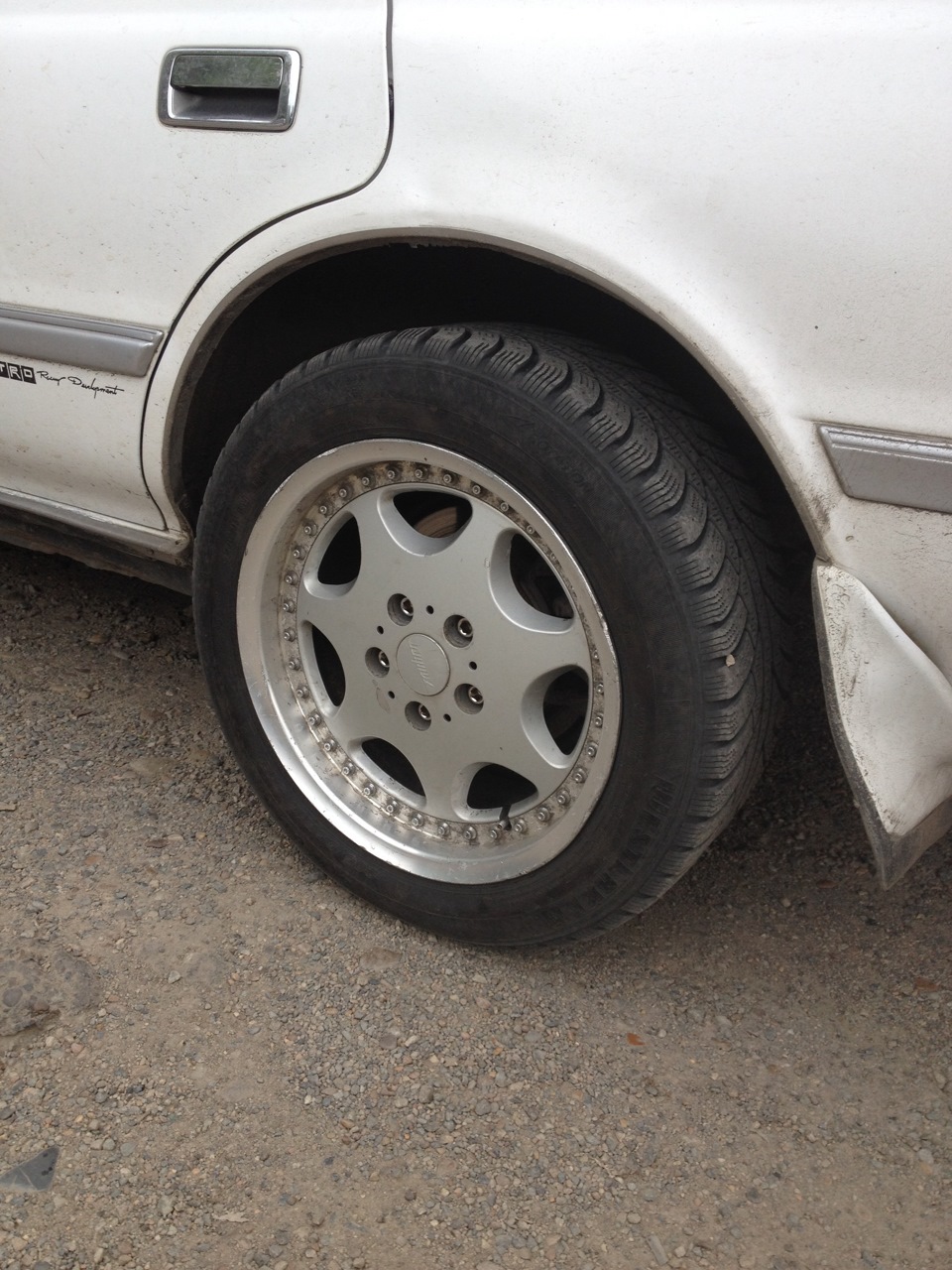 Старые верные тапки — Toyota Mark II (80), 2 л, 1991 года | колёсные ...