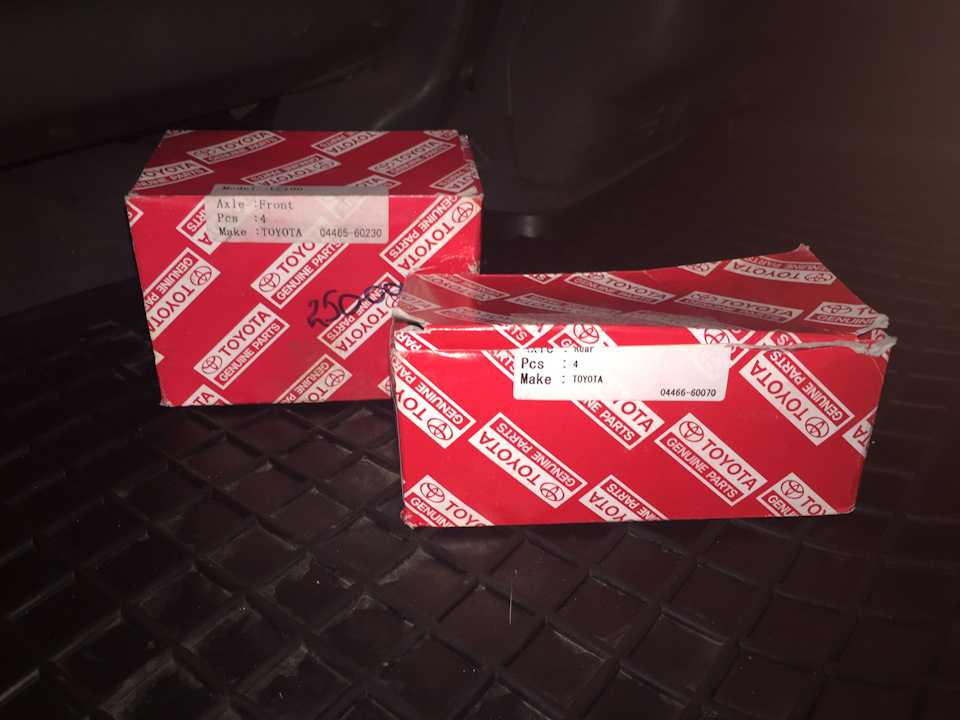 Купил тормозные колодки — Lexus LX (UZJ100), 4,7 л, 2000 года ...