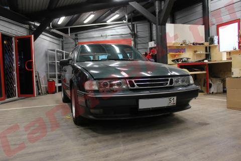 Saab 9000 установка Koito Q5 с масками S-Max — CarHeart на DRIVE2