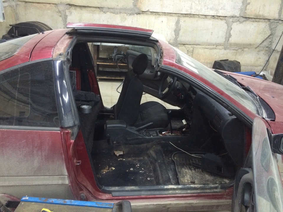 Установка сидений — Nissan 100 NX, 2 л, 1995 года | тюнинг | DRIVE2