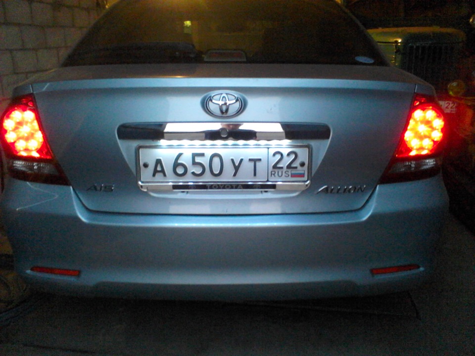 Новый вид ! — Toyota Allion (T240), 1,5 л, 2005 года | тюнинг | DRIVE2