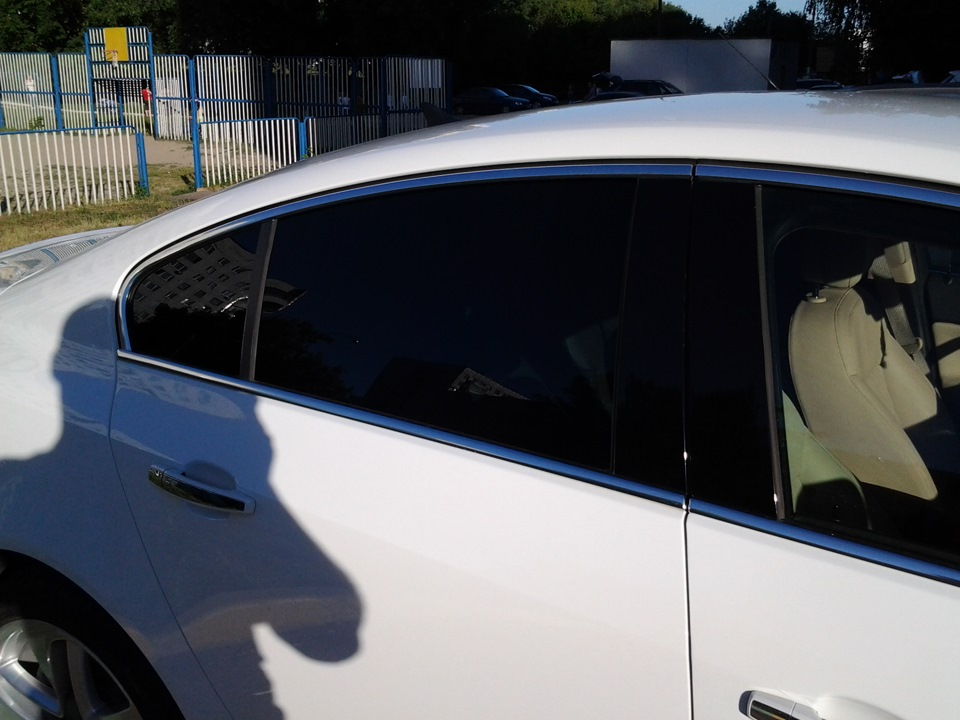 Тонировка задних стёкол.))) — Opel Insignia (1G), 1,6 л, 2014 года ...