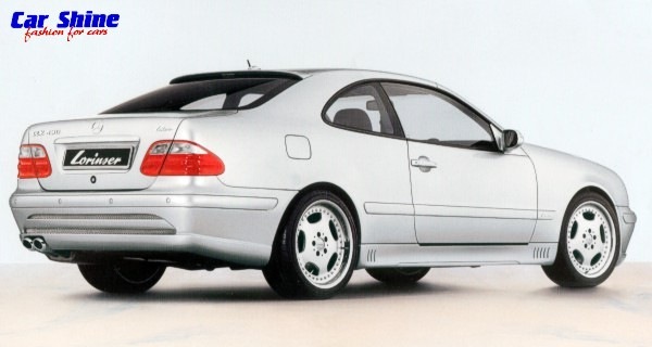 CLK W208 Lorinser — Mercedes-Benz CLK (W208), 2 л, 1999 года | стайлинг ...