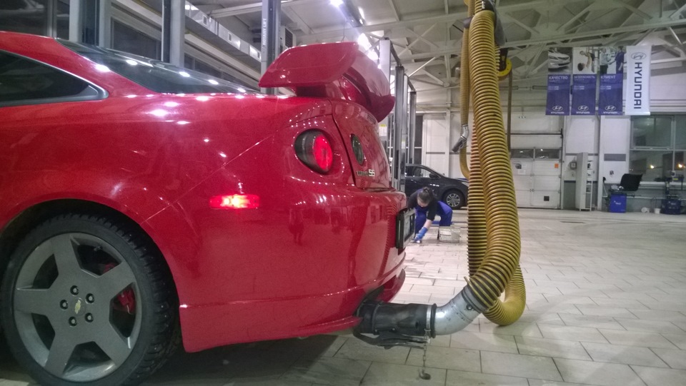 Свершилось! Поменял масло!=) — Chevrolet Cobalt SS, 2 л, 2005 года ...