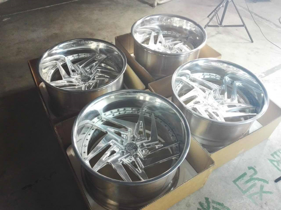 дизайн FC205 кованых литых дисков Full Custom 4GED — Moscow Wheels and ...