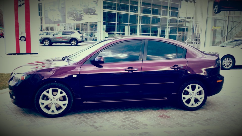 ТОНИРОВКА АМЕРИКАНКА *** — Mazda 3 (1G) BK, 2 л, 2006 года | другое ...