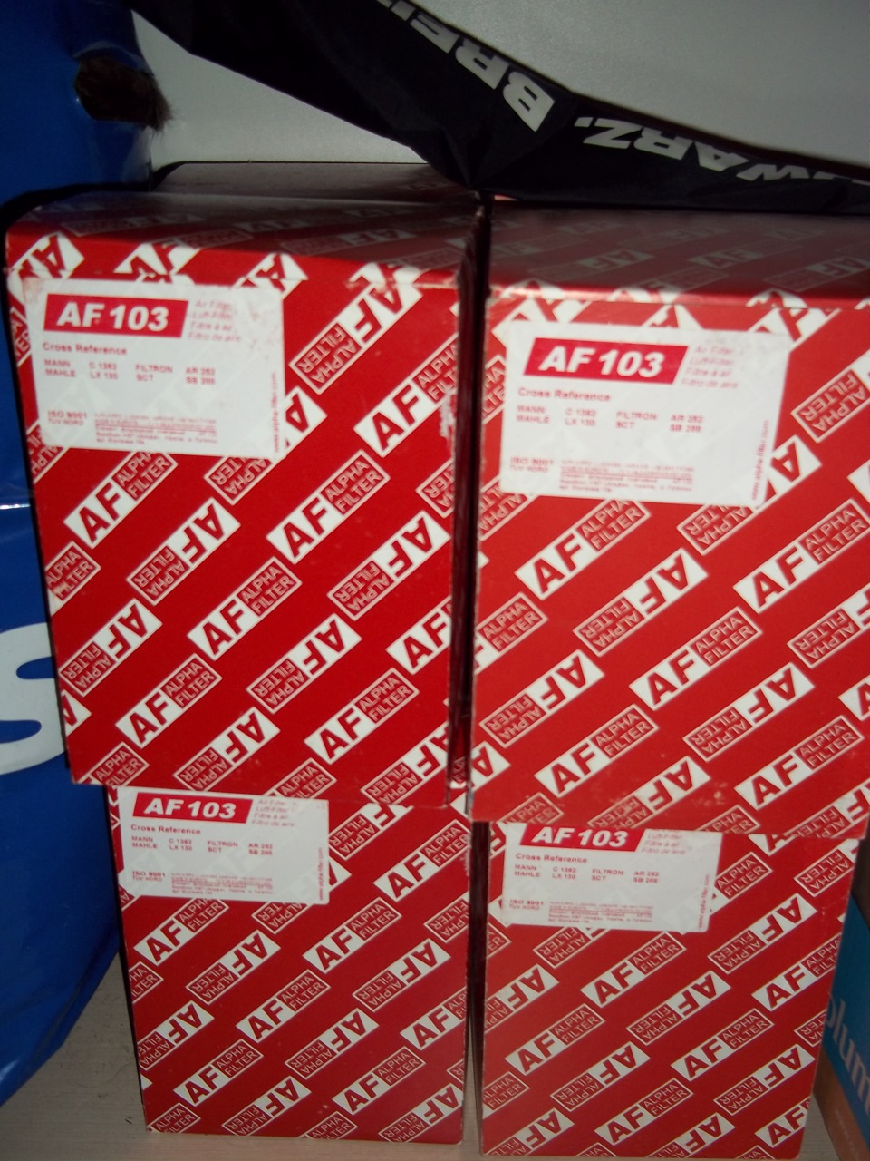 AF103 Фильтр воздушный RAF FILTER | Запчасти на DRIVE2