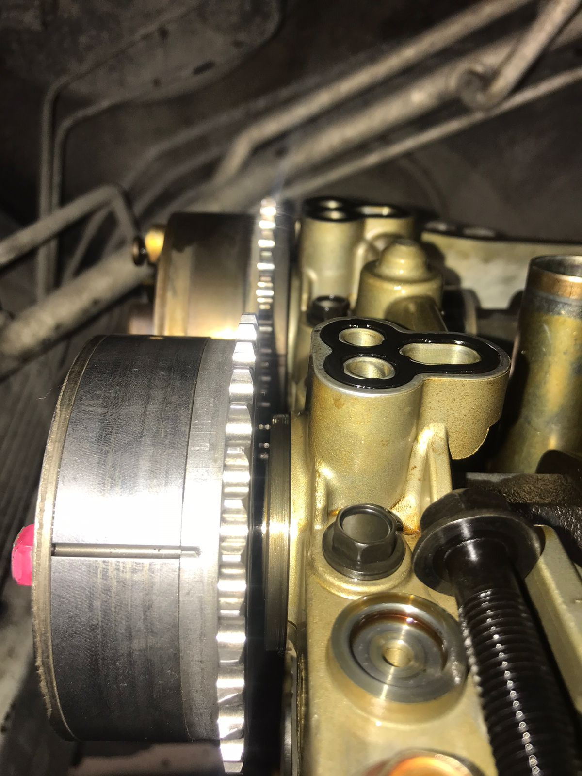 60. Замена м/с колпачков. ТО №8 — Toyota Voxy (2G), 2 л, 2008 года ...