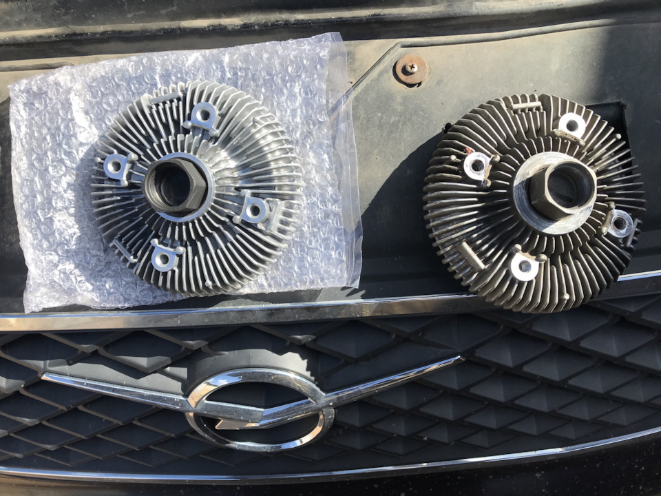 Вискомуфта — УАЗ Patriot, 2,7 л, 2017 года | расходники | DRIVE2