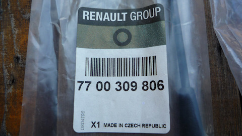 7700309806 Штырь радиоантенны (мет) RENAULT | Запчасти на DRIVE2