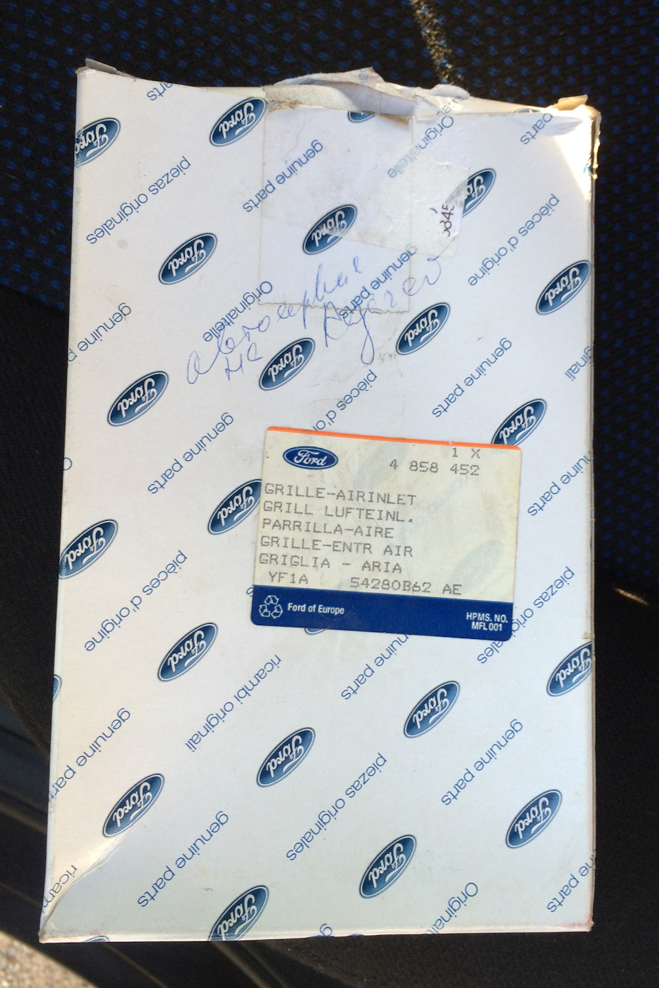 4858452 Решетка вентиляции салона / Ford | Запчасти на DRIVE2