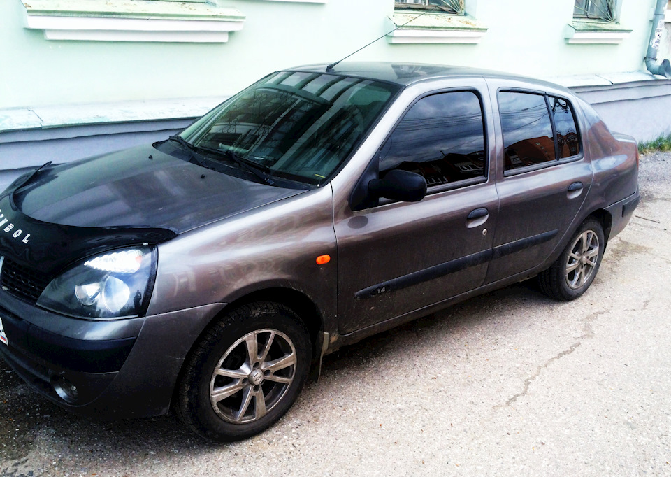 Симбол на тонере — Renault Symbol, 1,4 л, 2003 года | тюнинг | DRIVE2