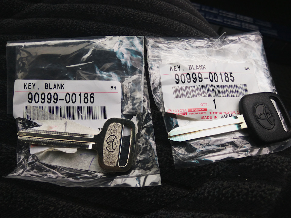 "Оригинальные" ключи — Toyota Chaser (100), 2,5 л, 1997 года ...