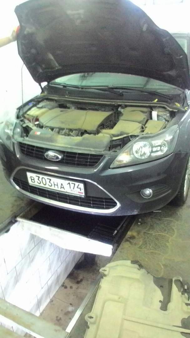 Меняю масло Eneos — Ford Focus Hatchback II, 1,8 л, 2010 года ...