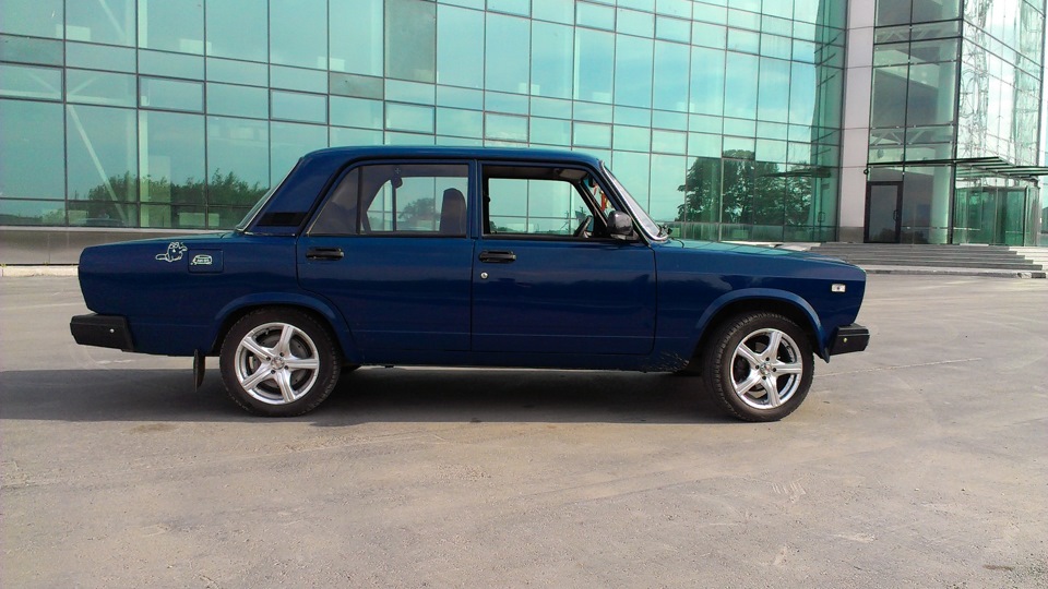 Lada 2107 1.6 бензиновый 2008 | "El diablo azul" на DRIVE2