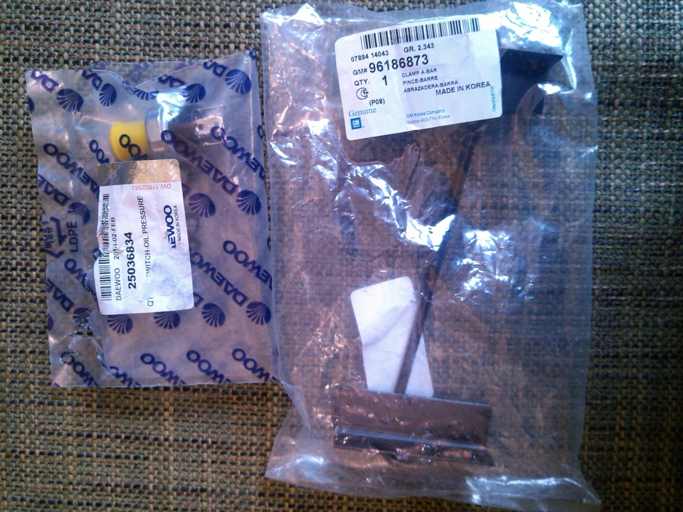 25036834 Датчик давления масла GM | Запчасти на DRIVE2