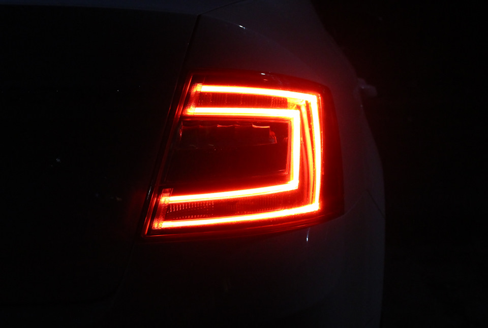 Задние Led фонари. — Skoda Octavia A7 Mk3, 1,6 л, 2014 года | тюнинг ...