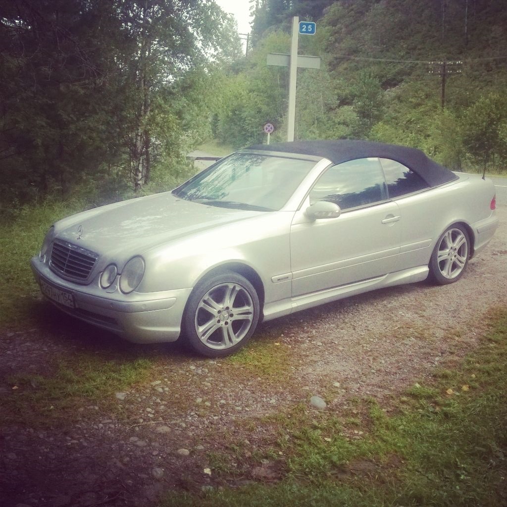 Запись от 25 февраля 24:19 — Mercedes-Benz CLK (W208), 2,3 л, 2000 года ...