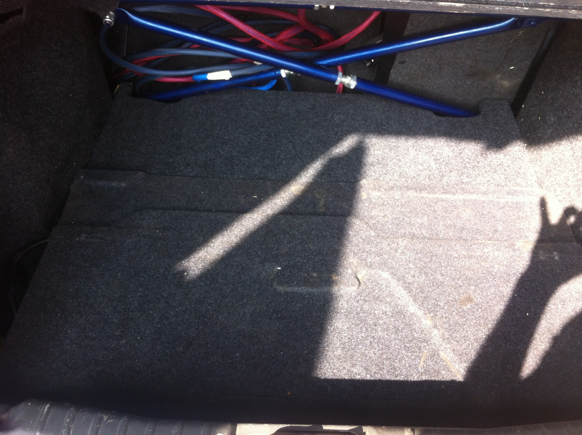 Фальш пол — Lada 21124, 1,6 л, 2007 года | автозвук | DRIVE2