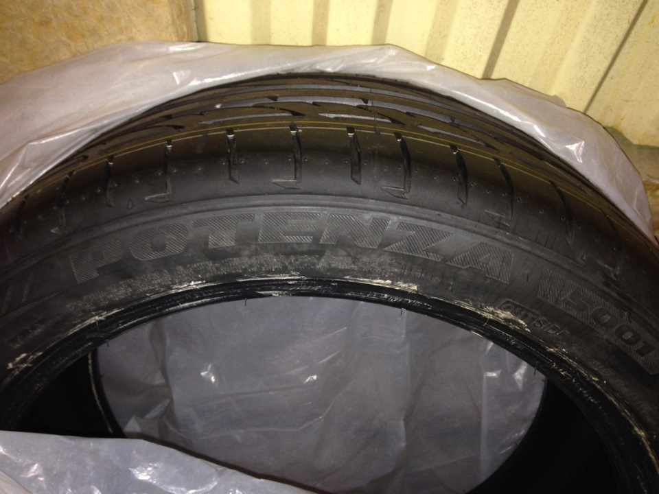 Продаю родную резину Bridgestone potenza R18 Runflat — BMW 4 series ...