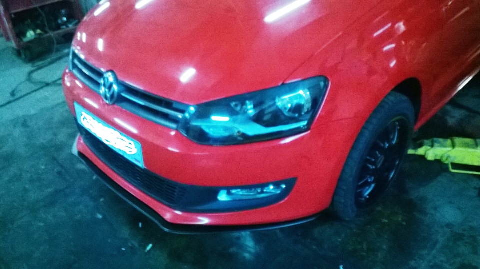 сплиттер VW POLO — KRaero на DRIVE2