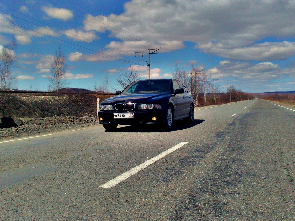 Клёвые фотки)) — BMW 5 series (E39), 2,5 л, 2002 года | фотография | DRIVE2