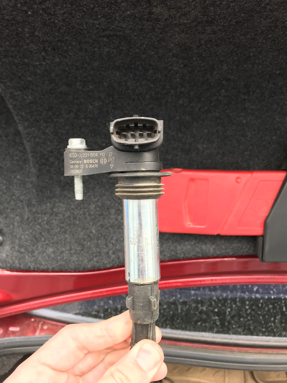 0221604112 Катушка зажигания BOSCH | Запчасти на DRIVE2