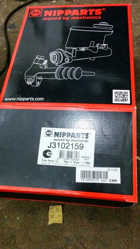 Номер и параметры увеличенного ГТЦ — Toyota Sprinter Trueno (85), 1,6 л ...