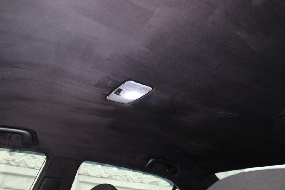 Самоклеющаяся алькантара фото — Infiniti G25, 2,5 л, 2012 года ...