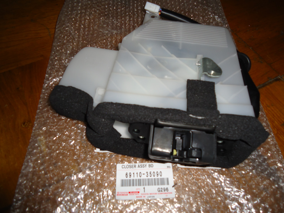 Замена замка задней двери. — Toyota 4Runner (IV) (215), 4,7 л, 2003 ...