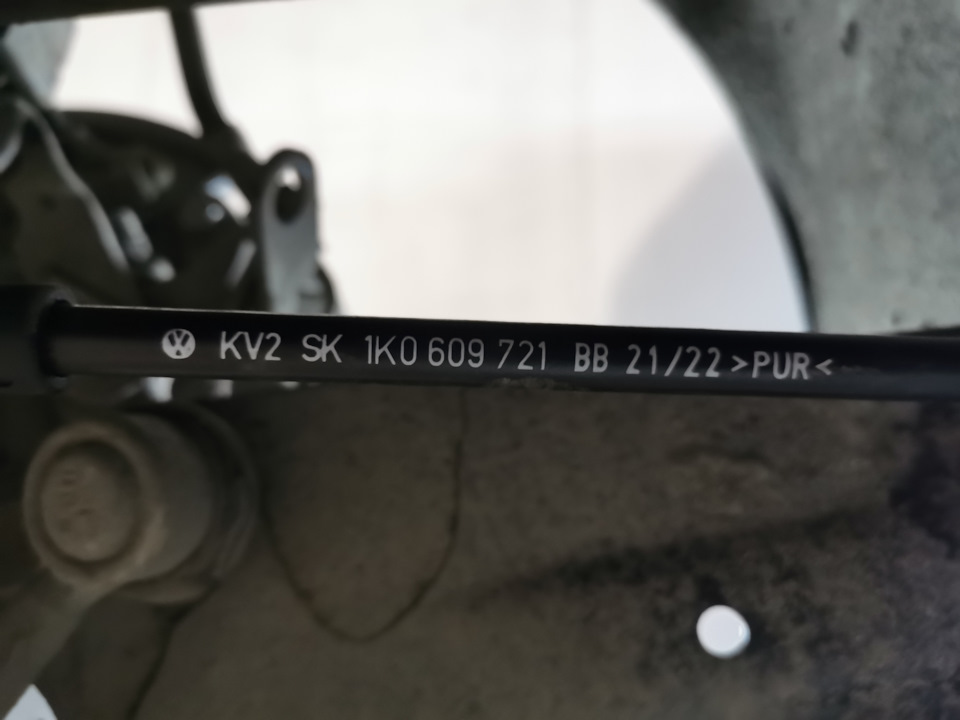 1K0609721BB Трос стояночного тормоза VAG | Запчасти на DRIVE2