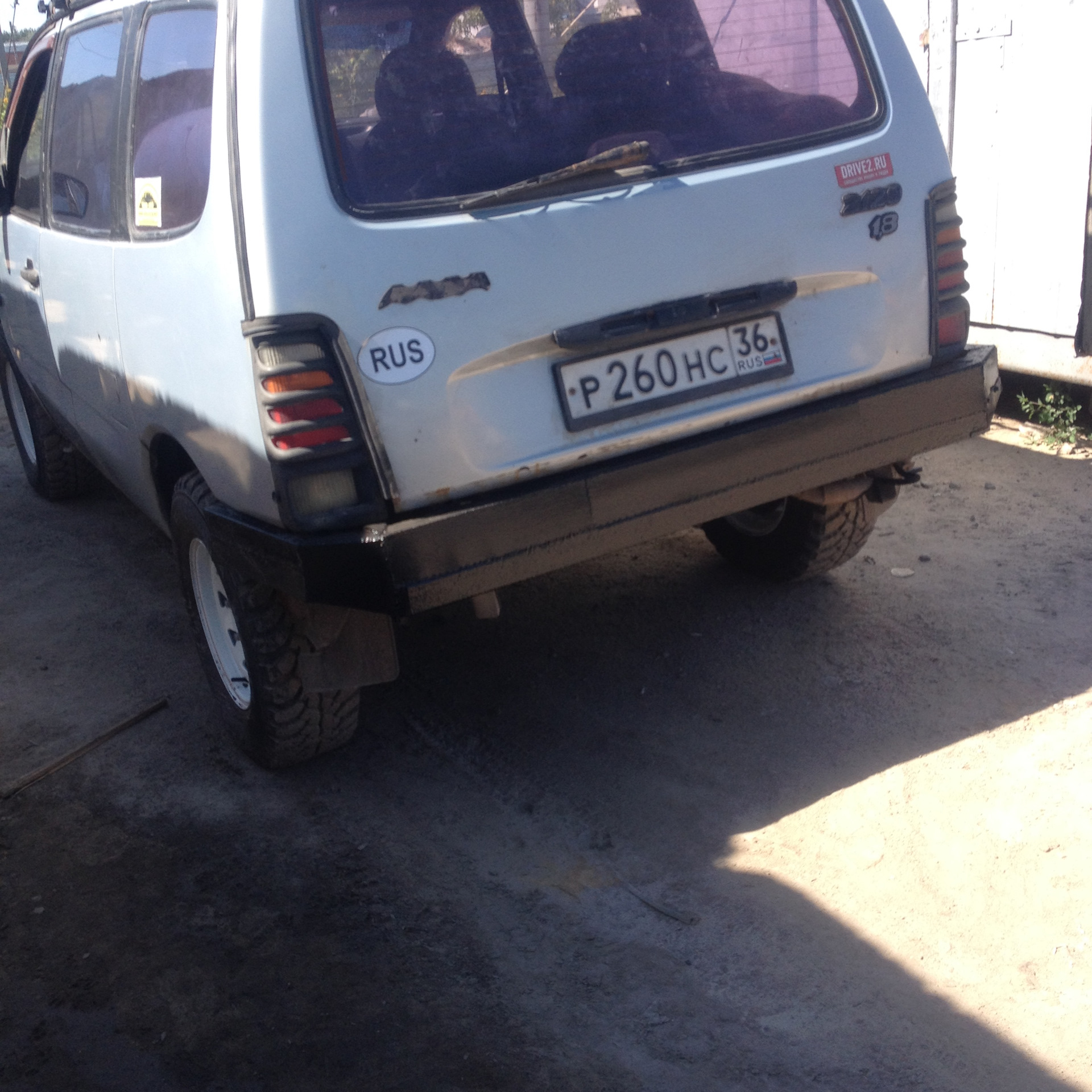 ЕТ + 25, R15, серия off road — Lada 2120 Надежда, 1,8 л, 2004 года ...