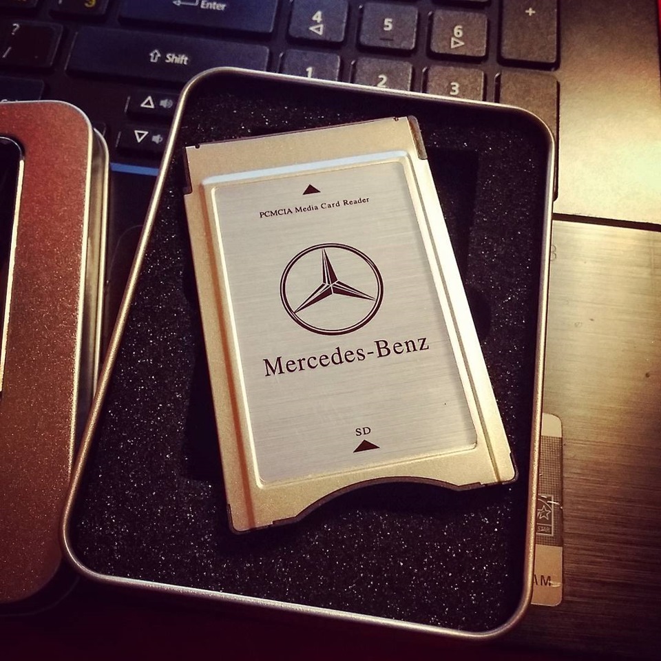 PCMCIA картридер для GLK — Mercedes-Benz GLK-Class (X204), 3,5 л, 2009 ...