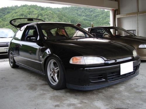 Civic EG6 Black "Racing family 137" — DRIVE2
