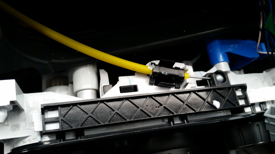 Подсветка панели управления отопителем . — Lada Ларгус, 1,6 л, 2015 ...