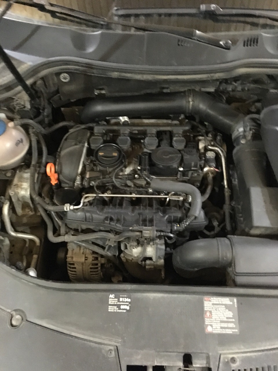 Замена свечей! — Volkswagen Passat B6, 1,8 л, 2009 года | плановое ТО ...