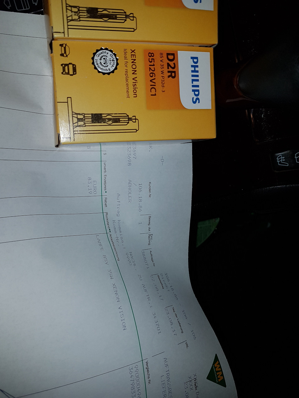 85126VIC1 Лампа газоразрядная D2R XENON VISION 4600K (позволяют заменять только одну лампу без ...