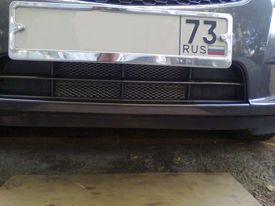 Сетка в бампер — Chevrolet Cruze (1G), 1,8 л, 2012 года | аксессуары ...