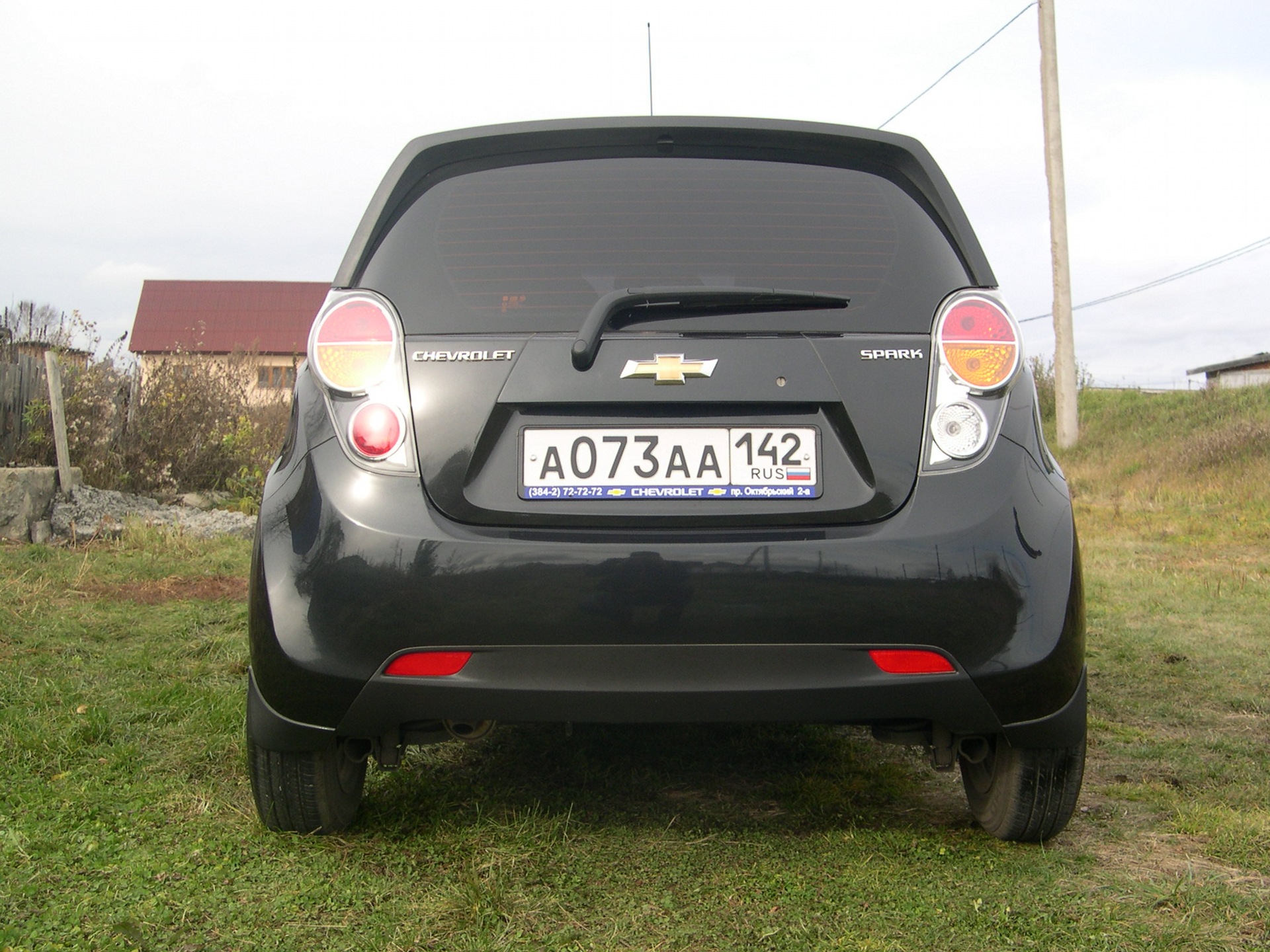 Номера))) — Chevrolet Spark (M300), 1 л, 2011 года | другое | DRIVE2