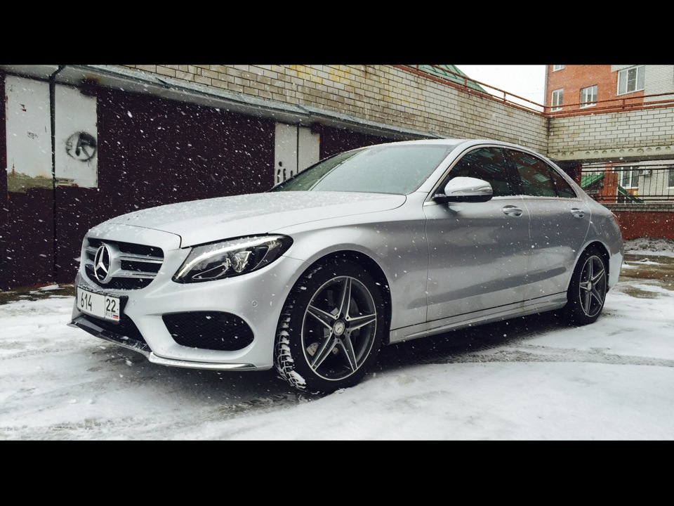 Фото, первые впечатления, первый визит на сервис (уже)))) — Mercedes-Benz C-Class (W205), 2 л ...