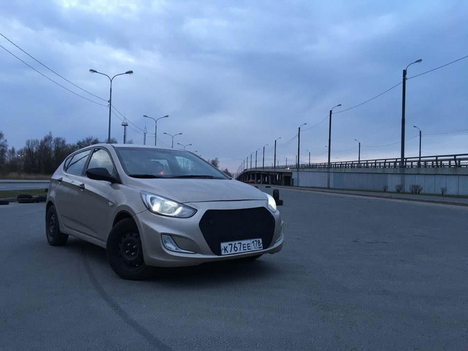 Запись от 17 апреля 20:12 — Hyundai Solaris Hatchback, 1,4 л, 2011 года | тюнинг | DRIVE2