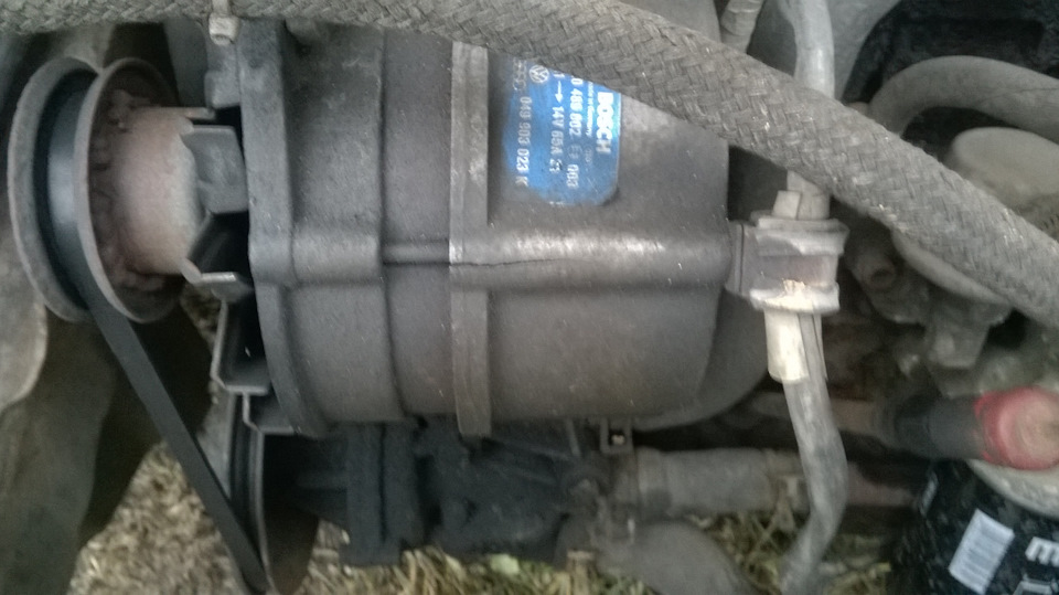 Шкив генератора — Volkswagen Jetta II, 1,6 л, 1988 года | запчасти | DRIVE2