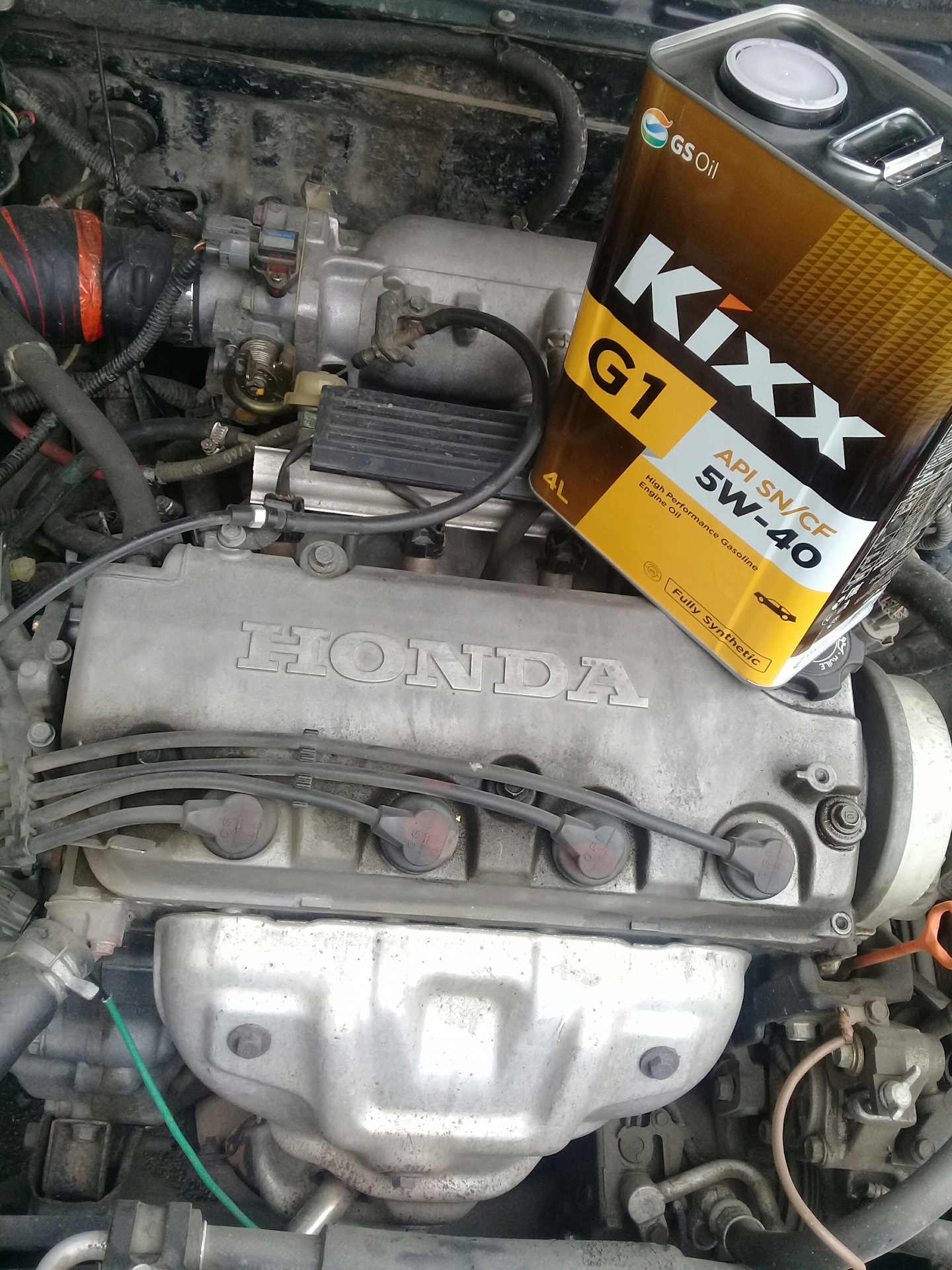 Подготовка к зиме завершена — Honda Integra (DA5-DA9/DB1-DB2), 1,6 л ...