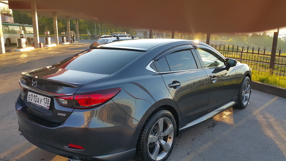Обвес и нано покрытие — Mazda 6 (3G) GJ, 2,5 л, 2013 года | тюнинг | DRIVE2