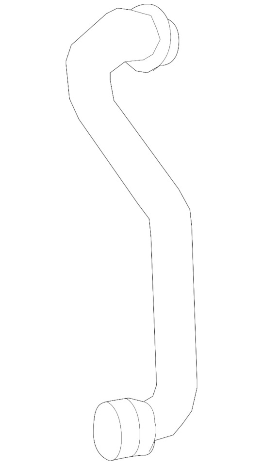 A1645014682 Шланг радиатора Mercedes | Запчасти на DRIVE2