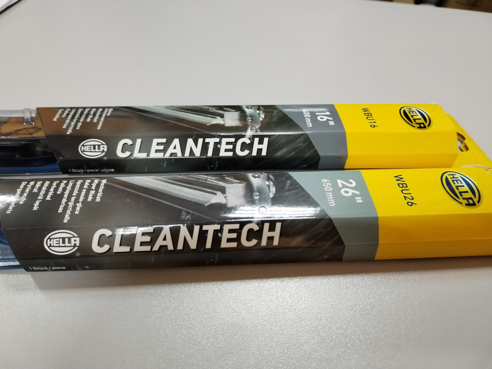 Щетки стеклоочистителя HELLA CleanTech. — Hyundai Creta (1G), 1,6 л ...