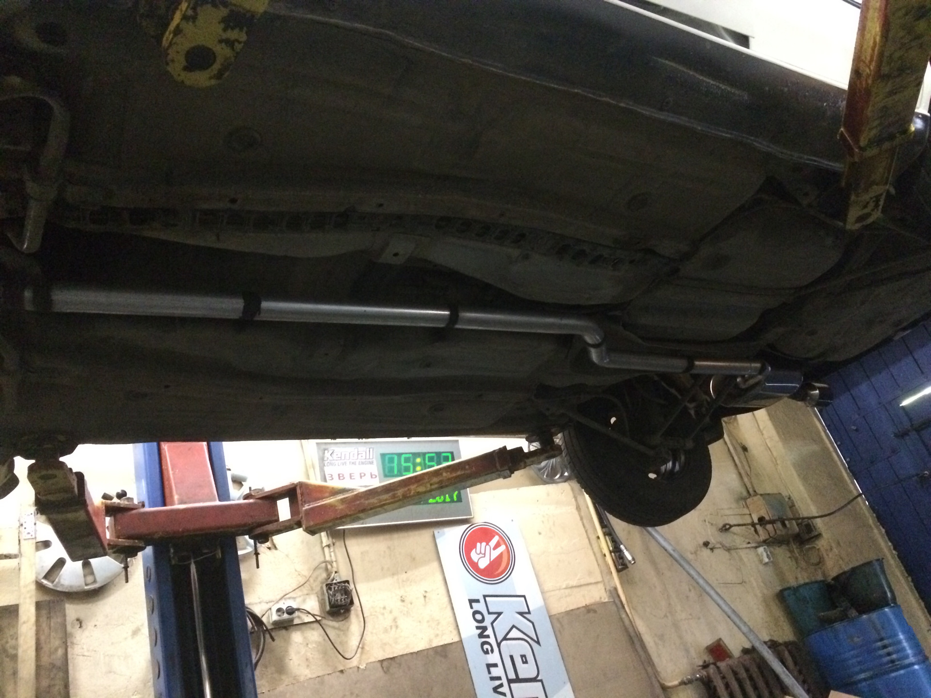 Выхлопная система — Toyota Sprinter (100), 2 л, 1994 года | тюнинг | DRIVE2