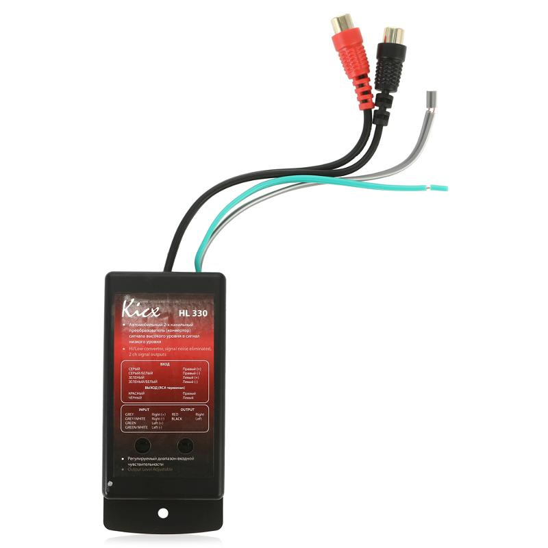 Линейный преобразователь Kicx HL 330. Нужен совет — Mazda 6 (1G) GG, 2 л, 2004 года | автозвук ...