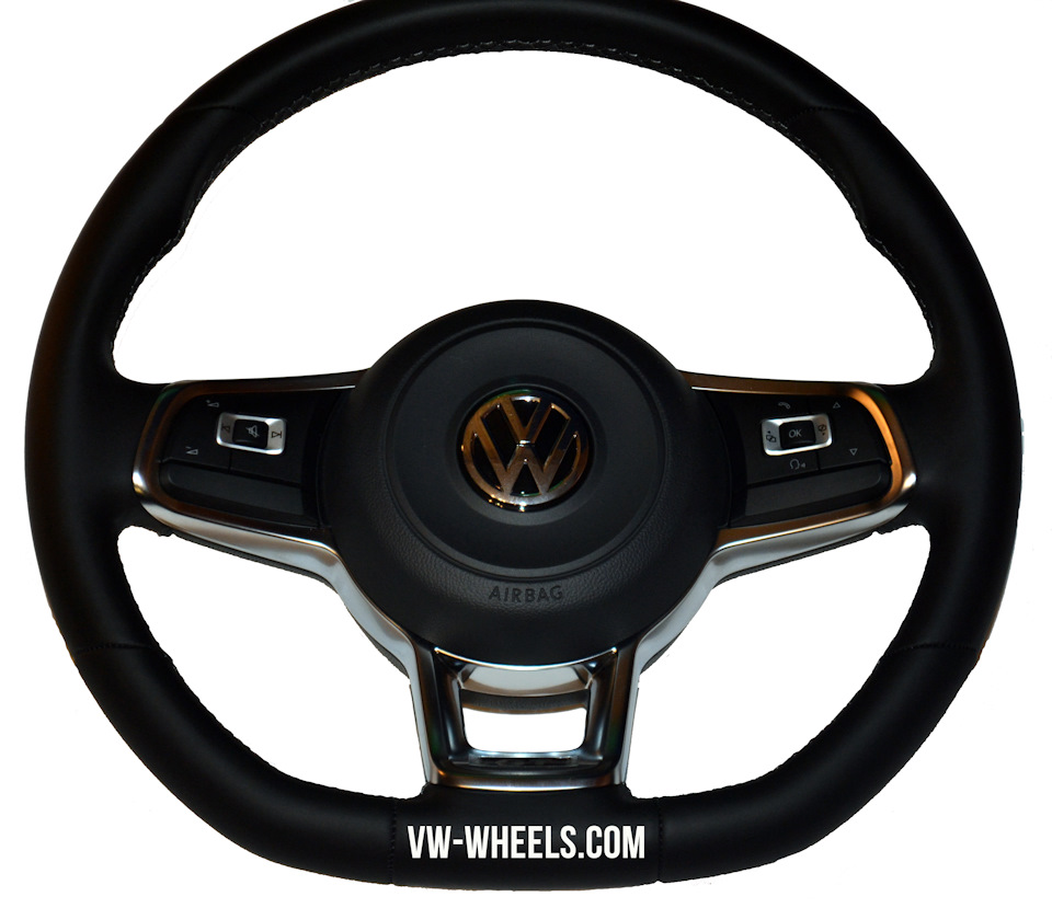 Кожаный мультируль GT нового образца — vw-wheels.com на DRIVE2